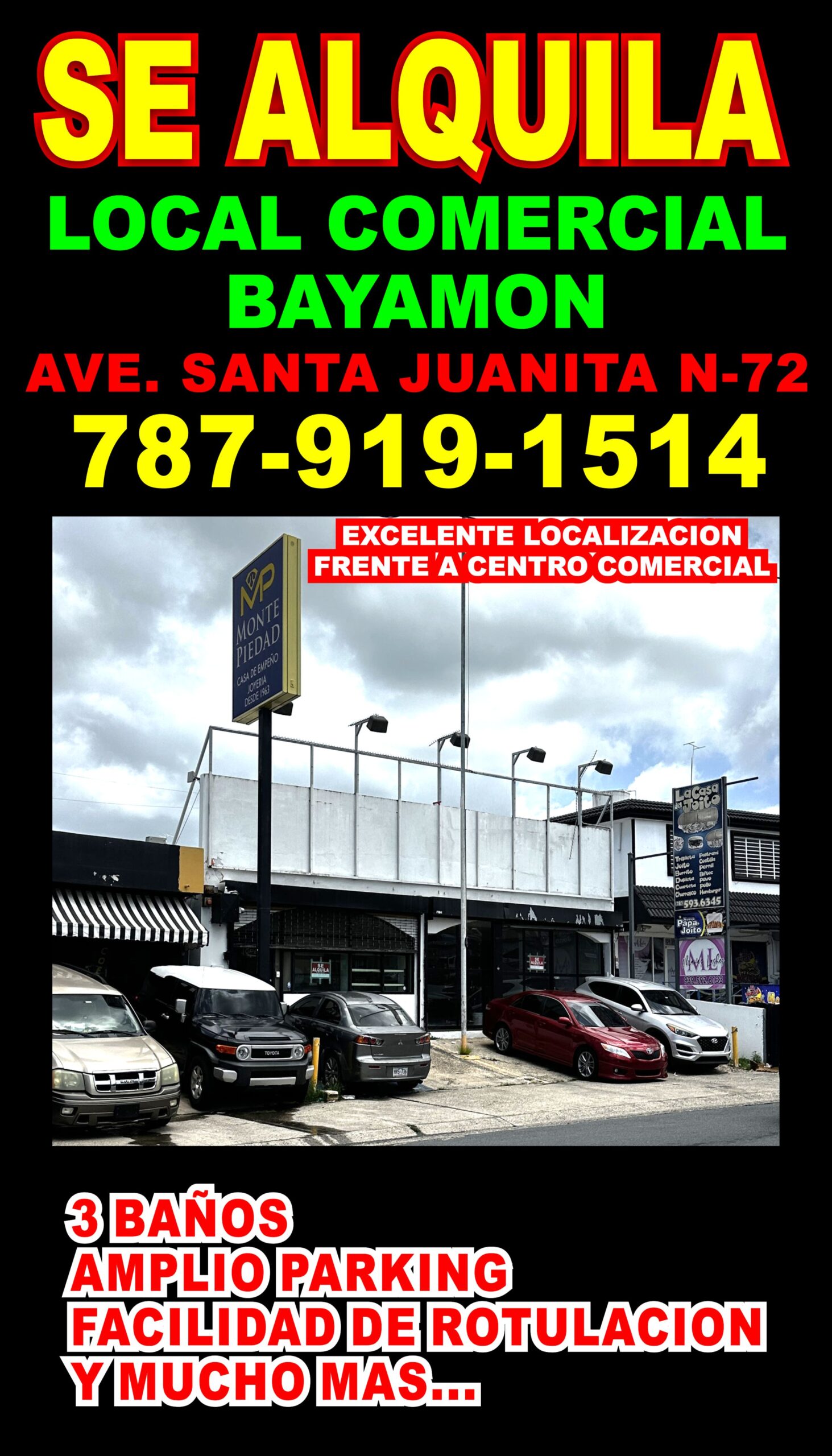 LOCAL COMERCIAL BAYAMON