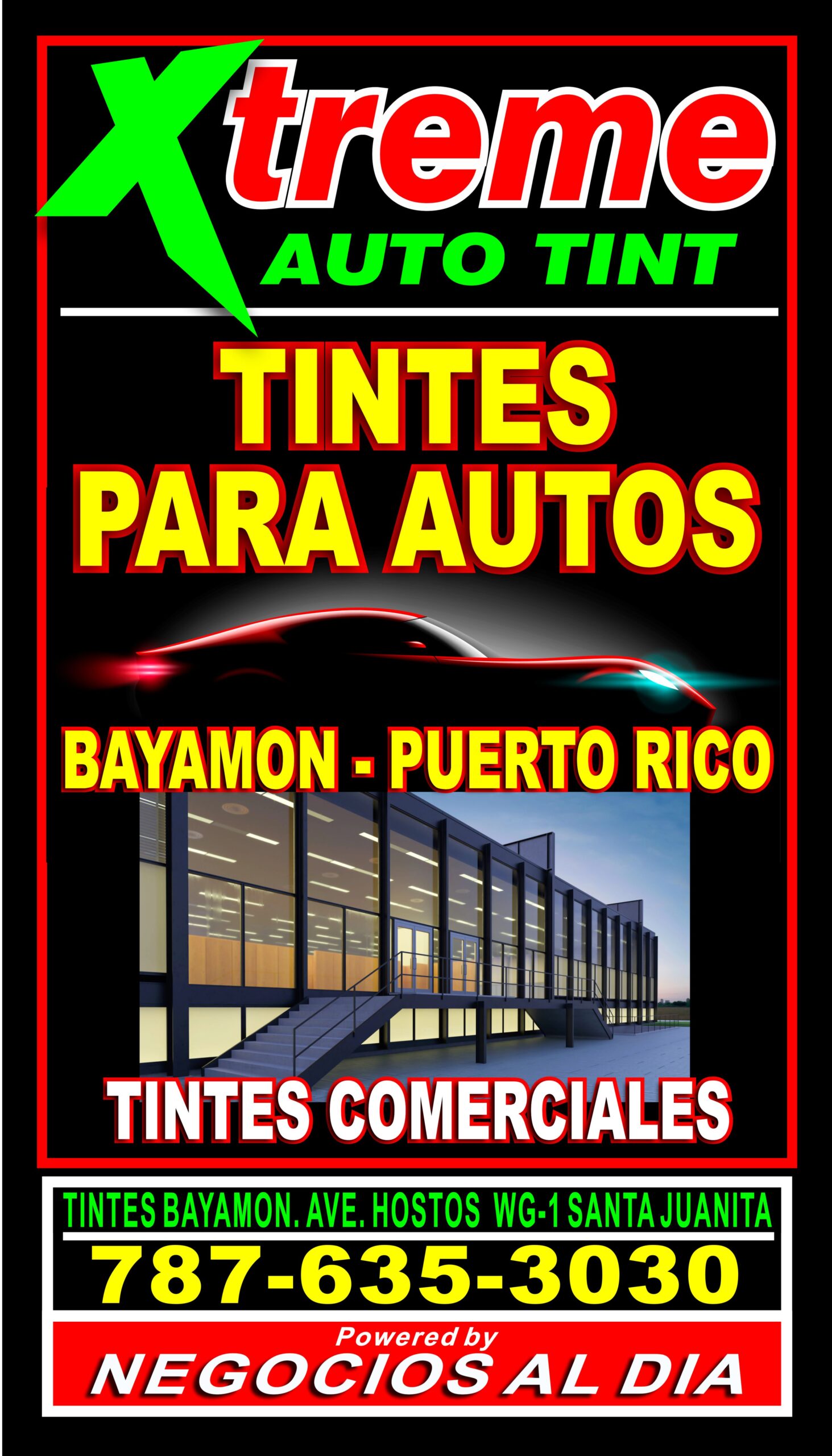 TINTES PARA CARROS BAYAMON